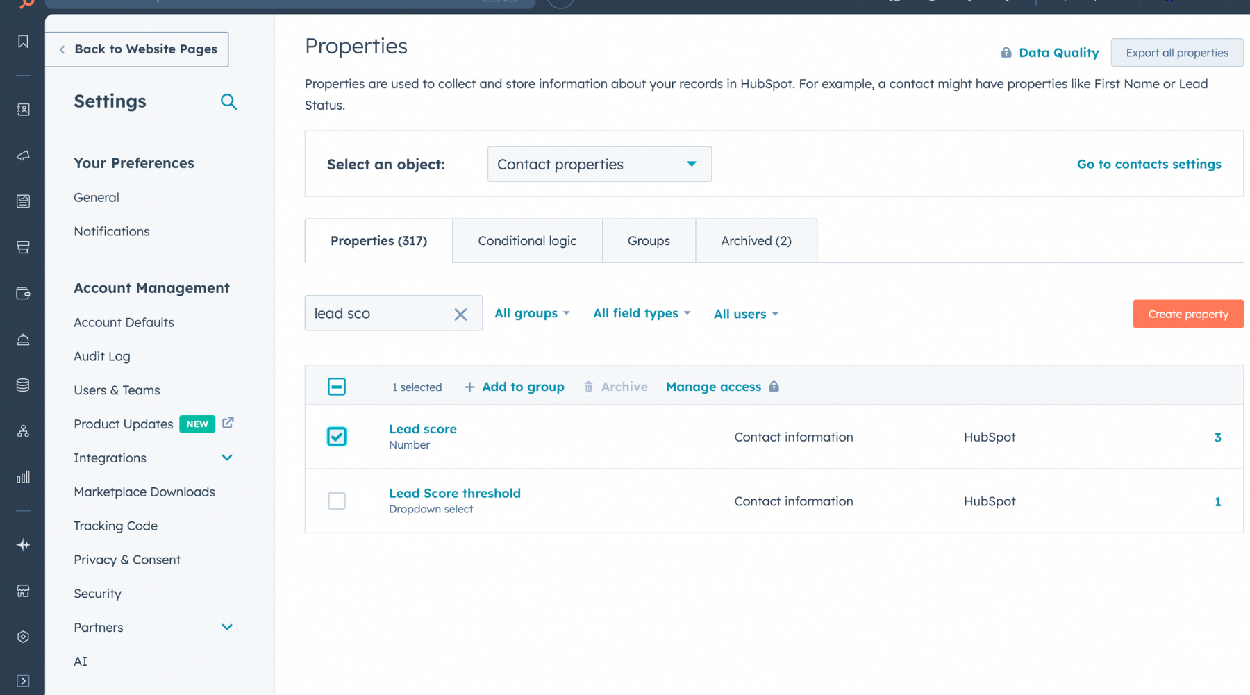 Getting Started with HubSpot Lead Scoring