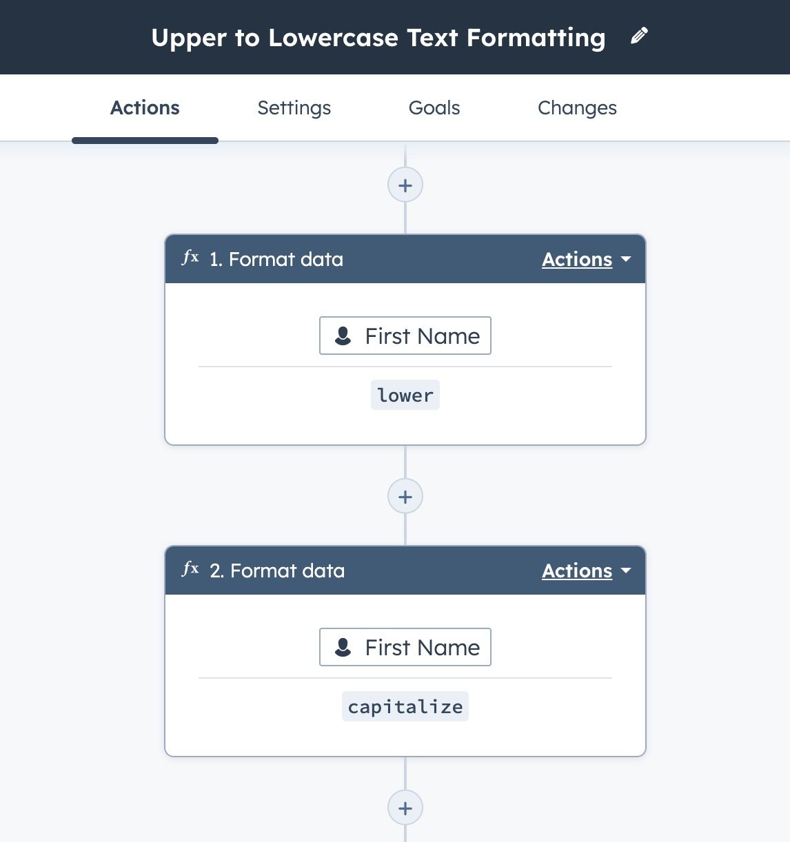 Updating Names to Title Case with HubSpot Operations Hub