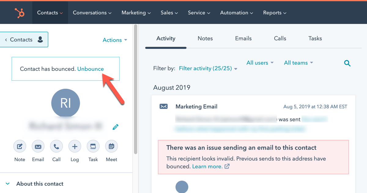Conducting a HubSpot CRM Contact Audit